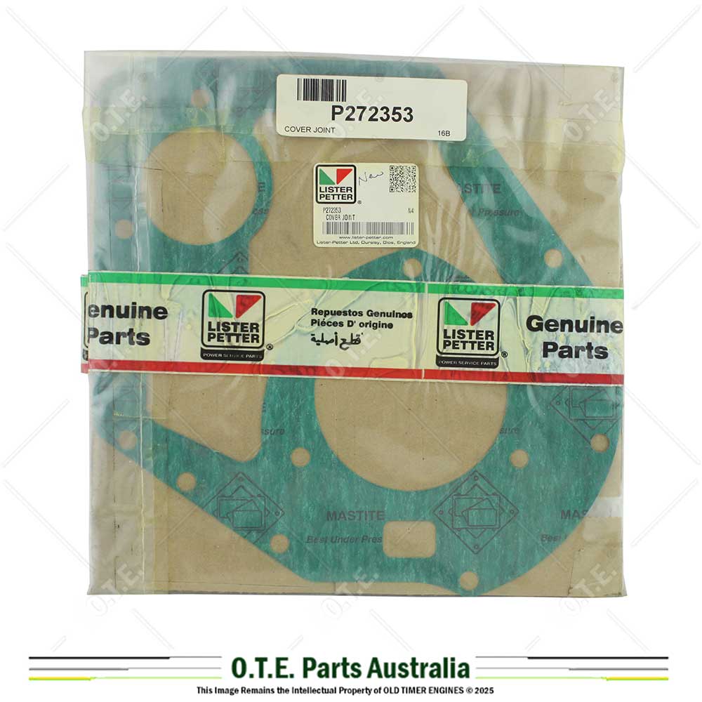 Petter PH1, PH2 Gear Cover Plate Joint 272353